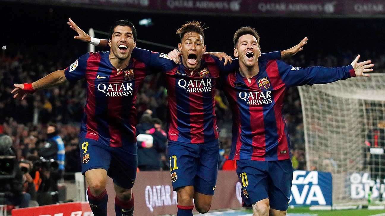 Barcelona trio Lionel Messi Neymar and Luis Suarez the key to victory at PSG - ESPN FC