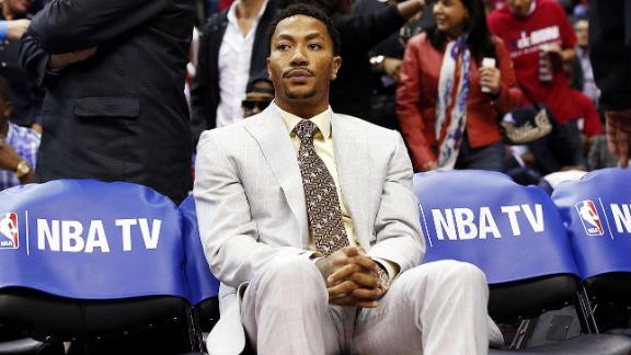 derrick rose bench