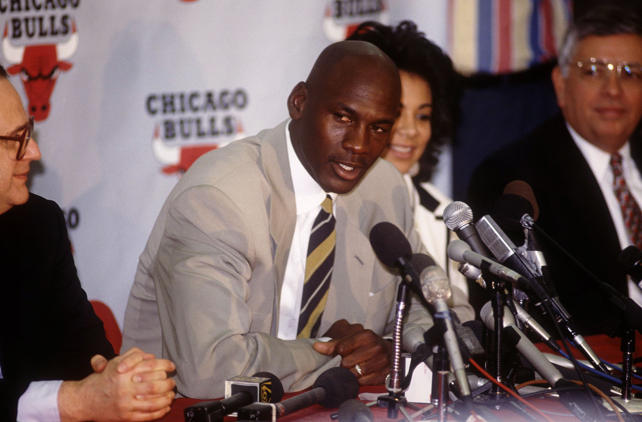 37 Jordan s First Retirement Michael Jordan 50 Greatest Moments ESPN