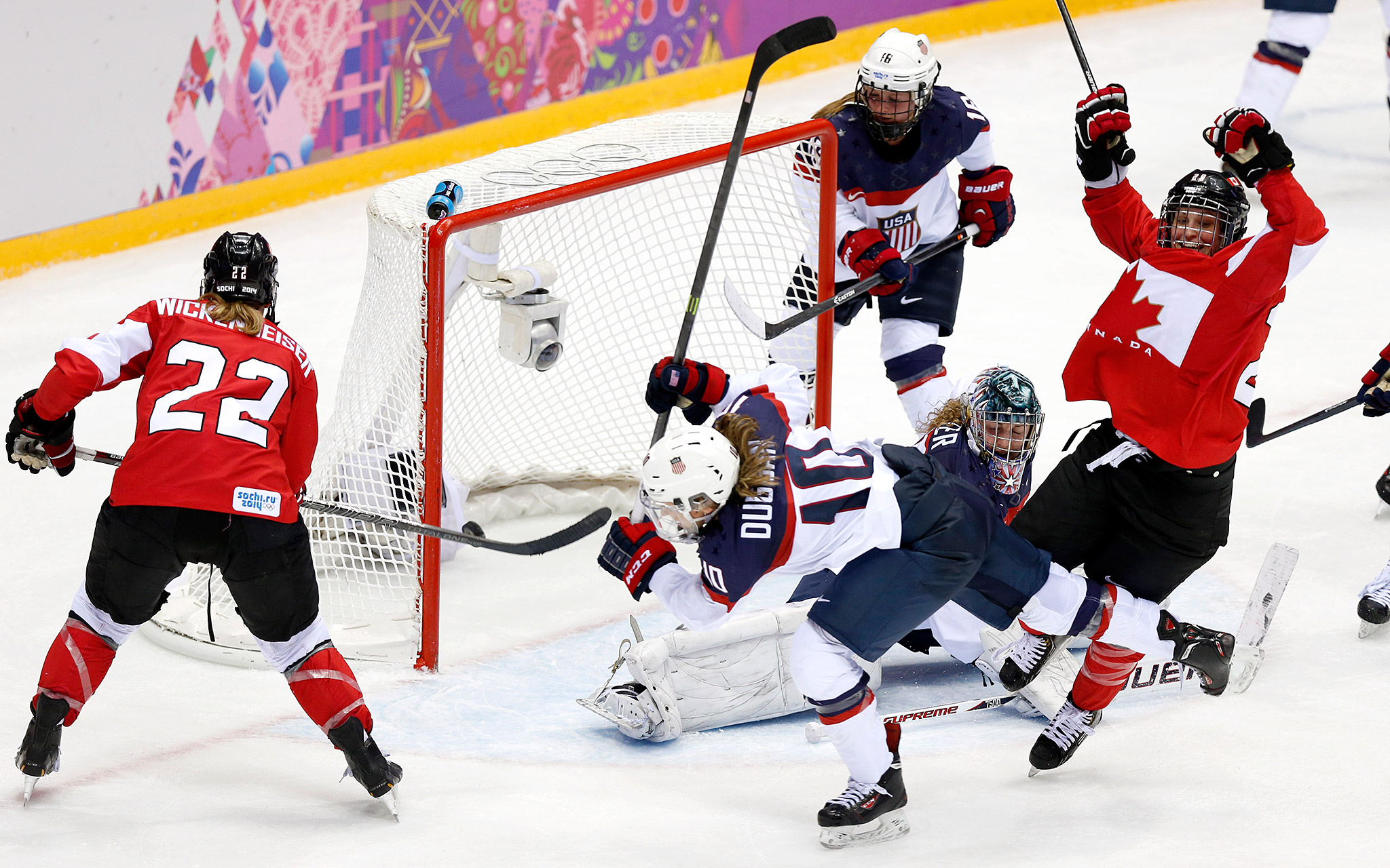 Marie Philip Poulin Usa Vs Canada Gold Medal Game Espnw