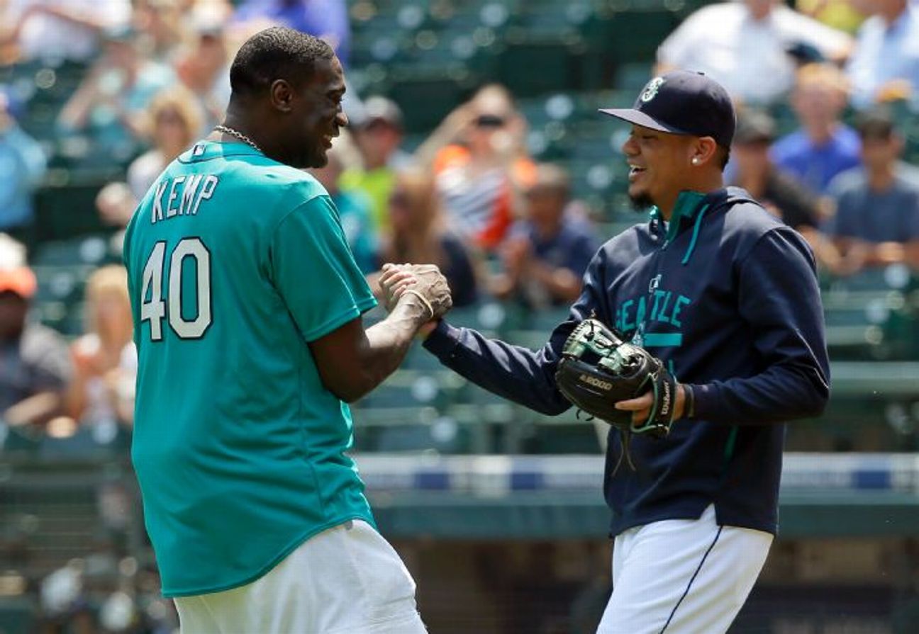 시애틀 두 레전드의 만남.jpg : MLBPARK