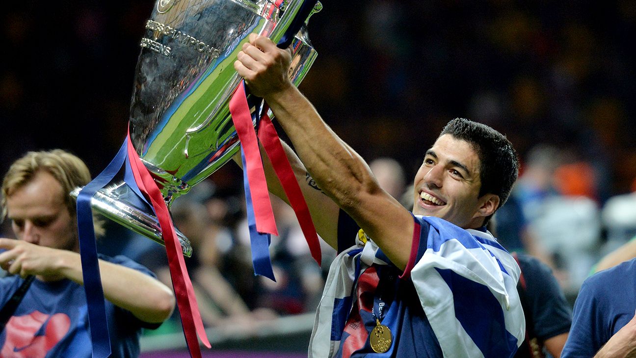 Luis Suarez journeys from World Cup villain to UCL hero - ESPN FC
