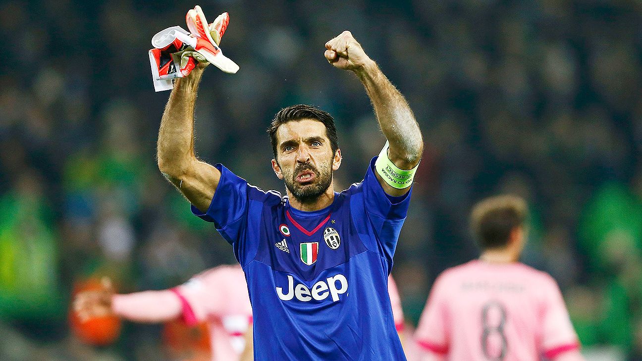 Juventus Gianluigi Buffon best ever goalkeeper Allegri - ESPN FC