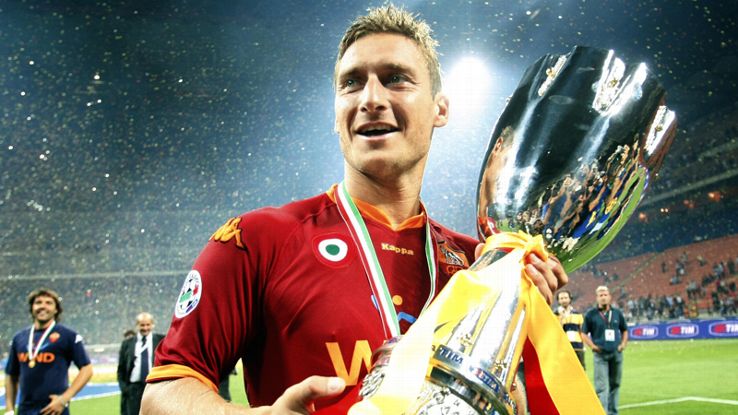 Roma and Italy legend Francesco Totti 10 photos of the iconic No 10 ...