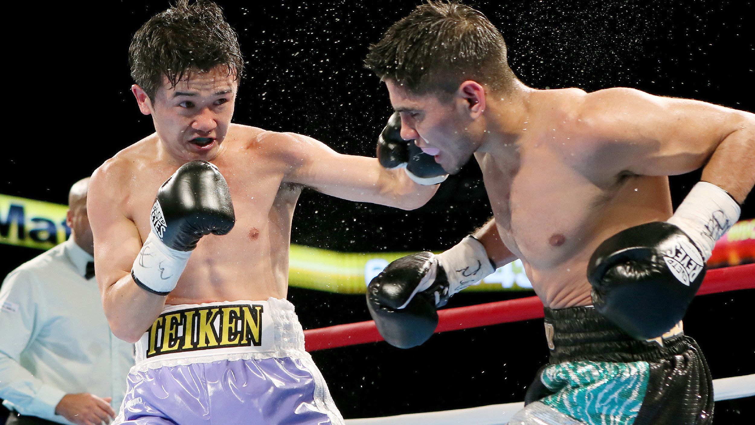 Bajo el peso límite Ganigan López y el campeón Yu Kimura