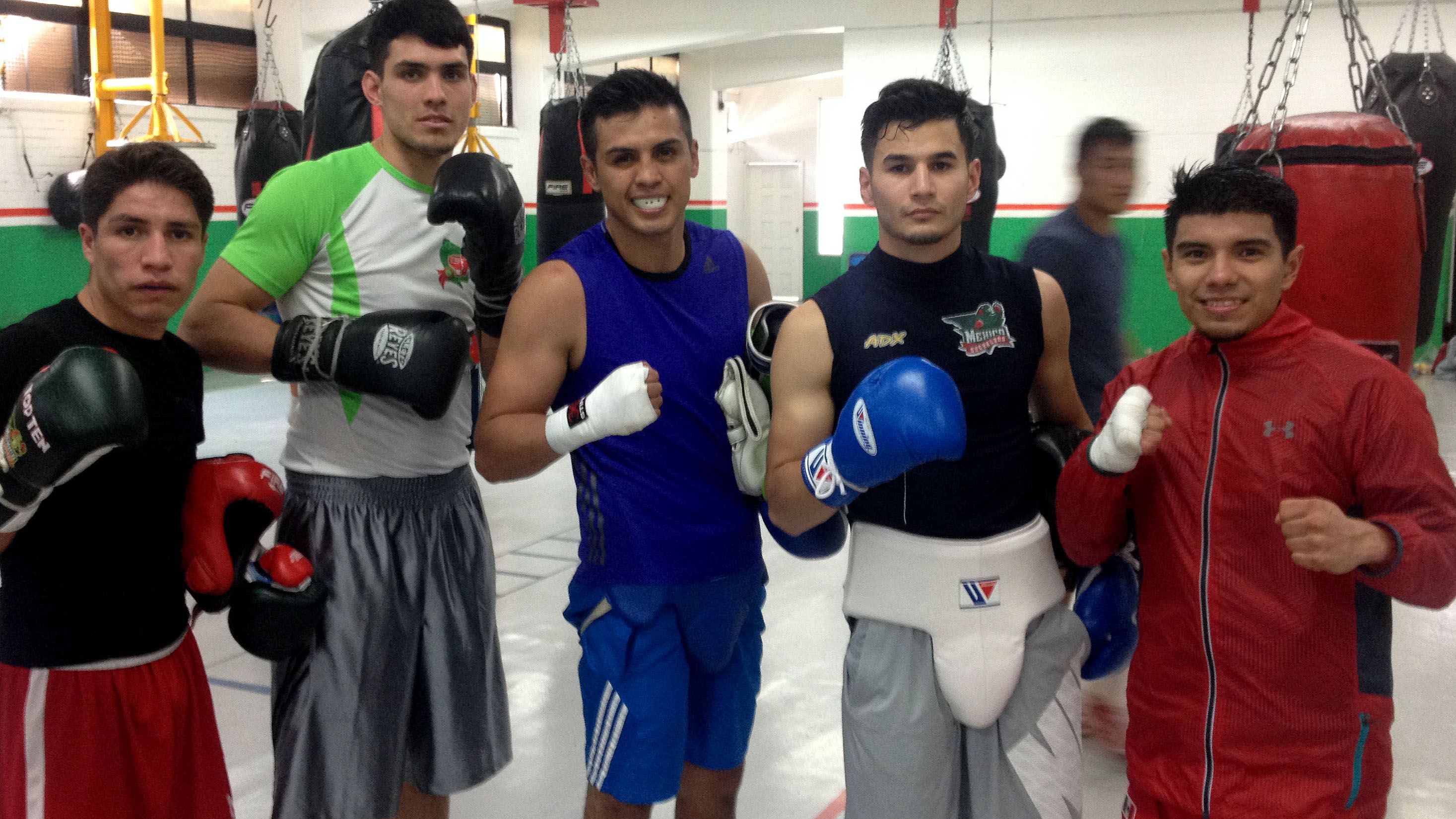 Casi listos para el Preolímpico de Boxeo los cinco mexicanos