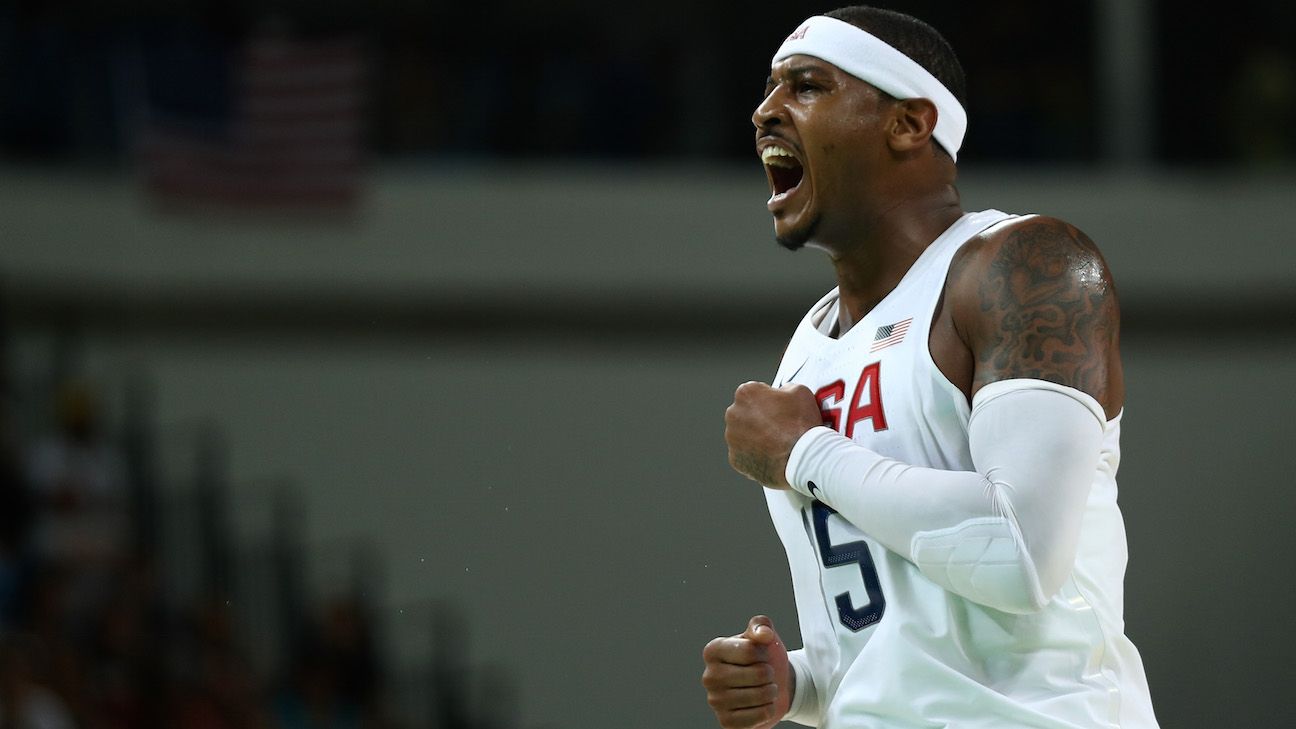 Anthony se convierte en máximo anotador de EU en Olímpicos - ESPN