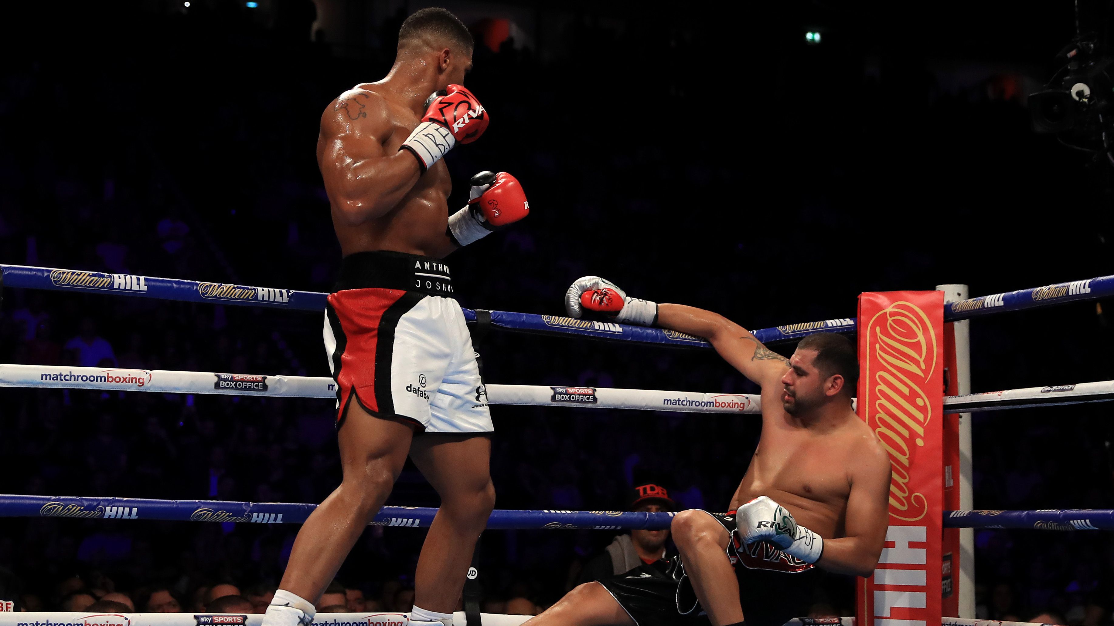 Joshua Molina vence a Eric Molina con Wladimir Klitschko como testigo ...