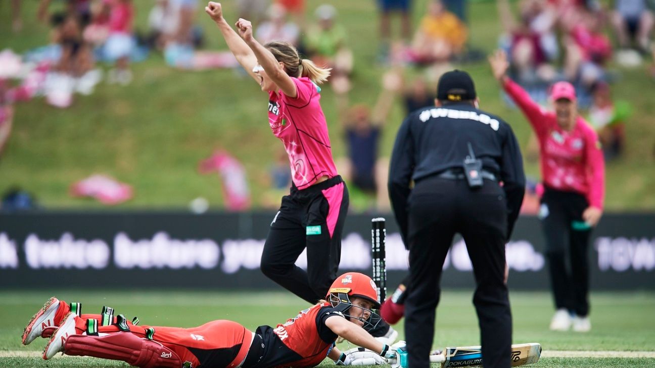 Burns, Aley, Healy and Perry deconstruct dramatic WBBL run-out - ESPN