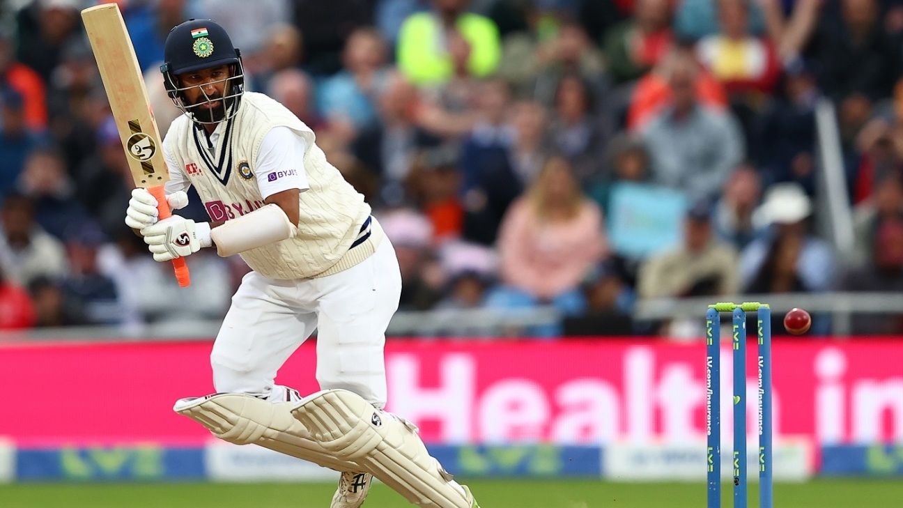 Relief for India as Cheteshwar Pujara overcomes struggles with the bat ...