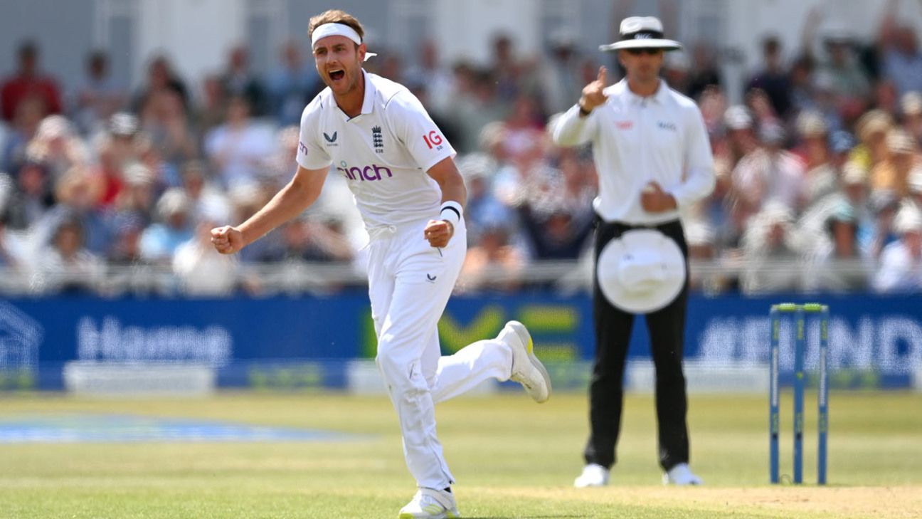 'The most outrageous hour I've seen in Test cricket' - Stuart Broad - ESPN