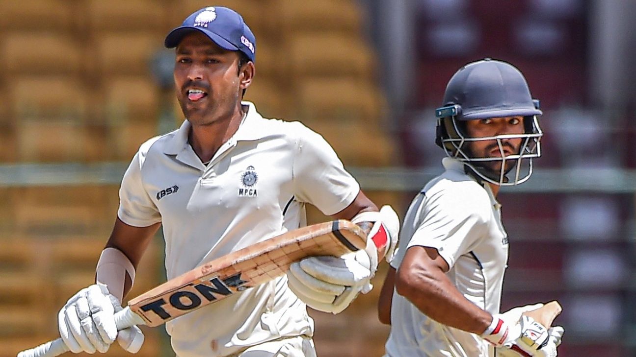 How Shubham and Dubey embraced role changes and guided MP to Ranji ...