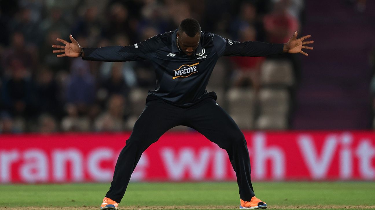 Jason Roy goes unselected as West Indian power-hitters dominate Men's ...