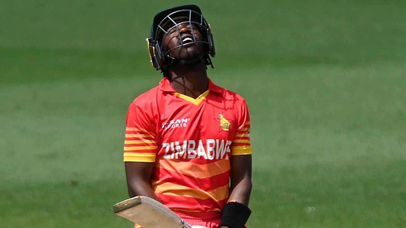 Madhevere, Mavuta banned for four months by Zimbabwe Cricket for ...