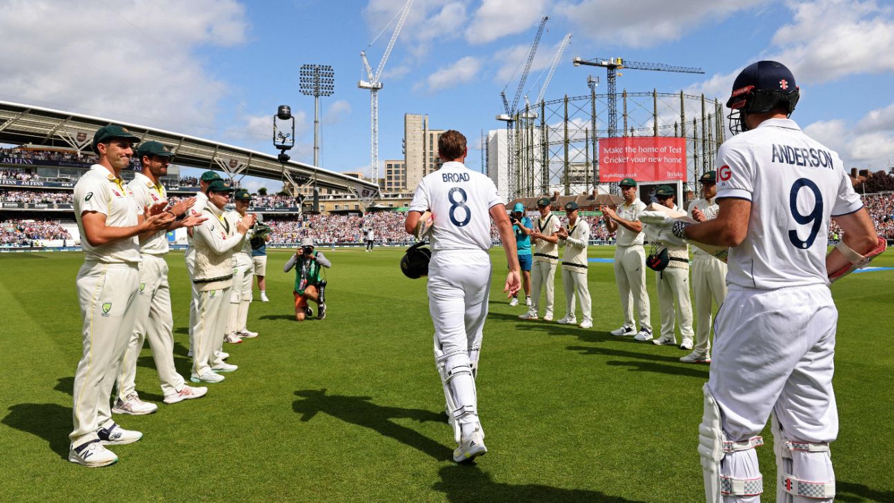 The stars align for Stuart Broad's farewell ... before the sky starts ...