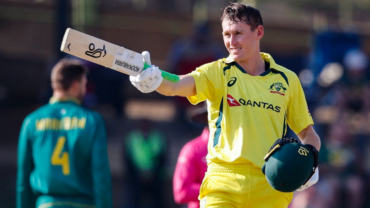 Labuschagne replaces Agar in Australia's World Cup squad - ESPN
