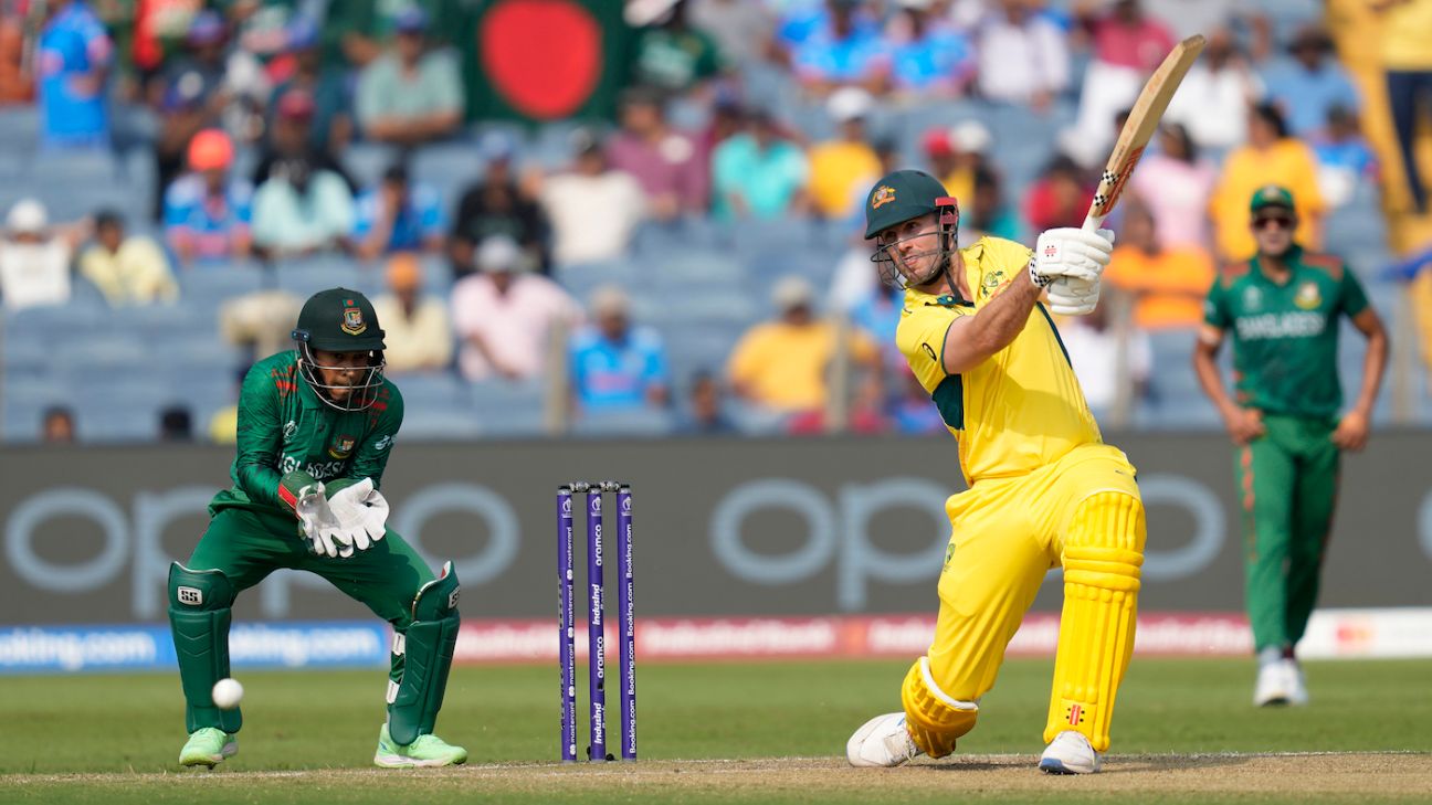 Mitchell Marsh owns the No. 3 spot with monstrous hitting - ESPN