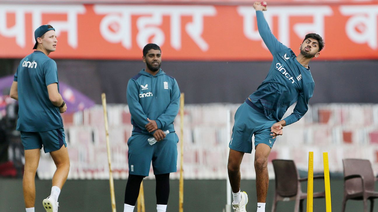 England wristspinner Rehan Ahmed to leave India for personal reasons - ESPN