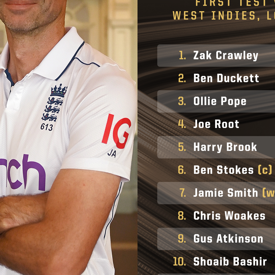 Jamie Smith, Gus Atkinson to debut for England against West Indies - ESPN