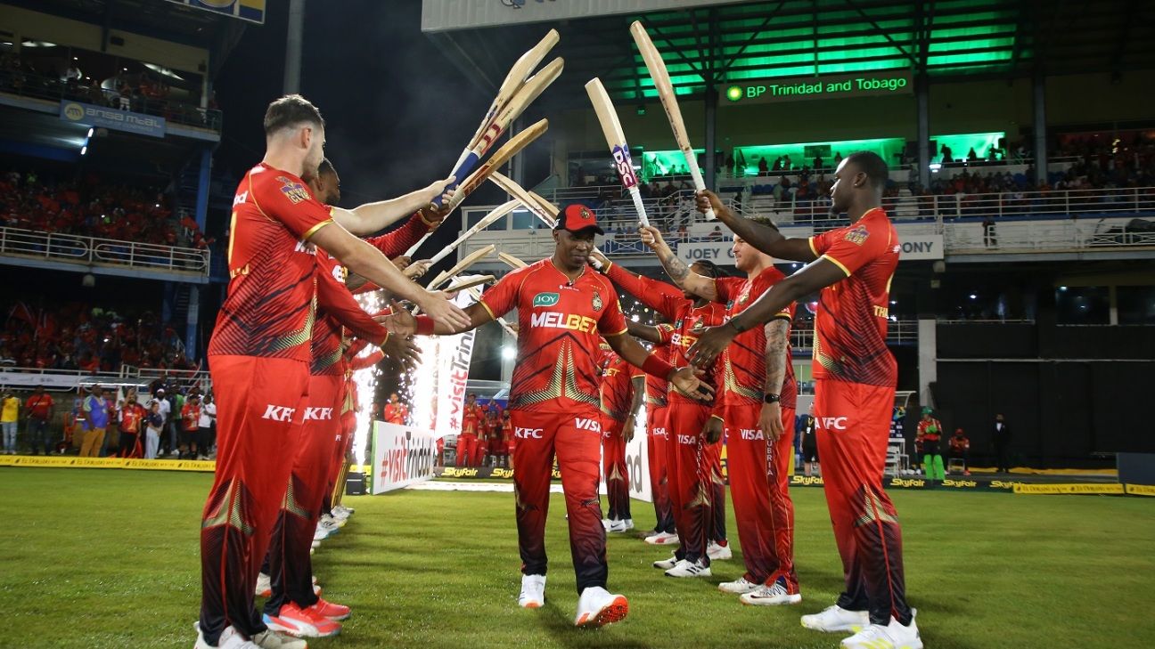 Russell and TKR pay tribute to CPL legend Bravo - ESPN