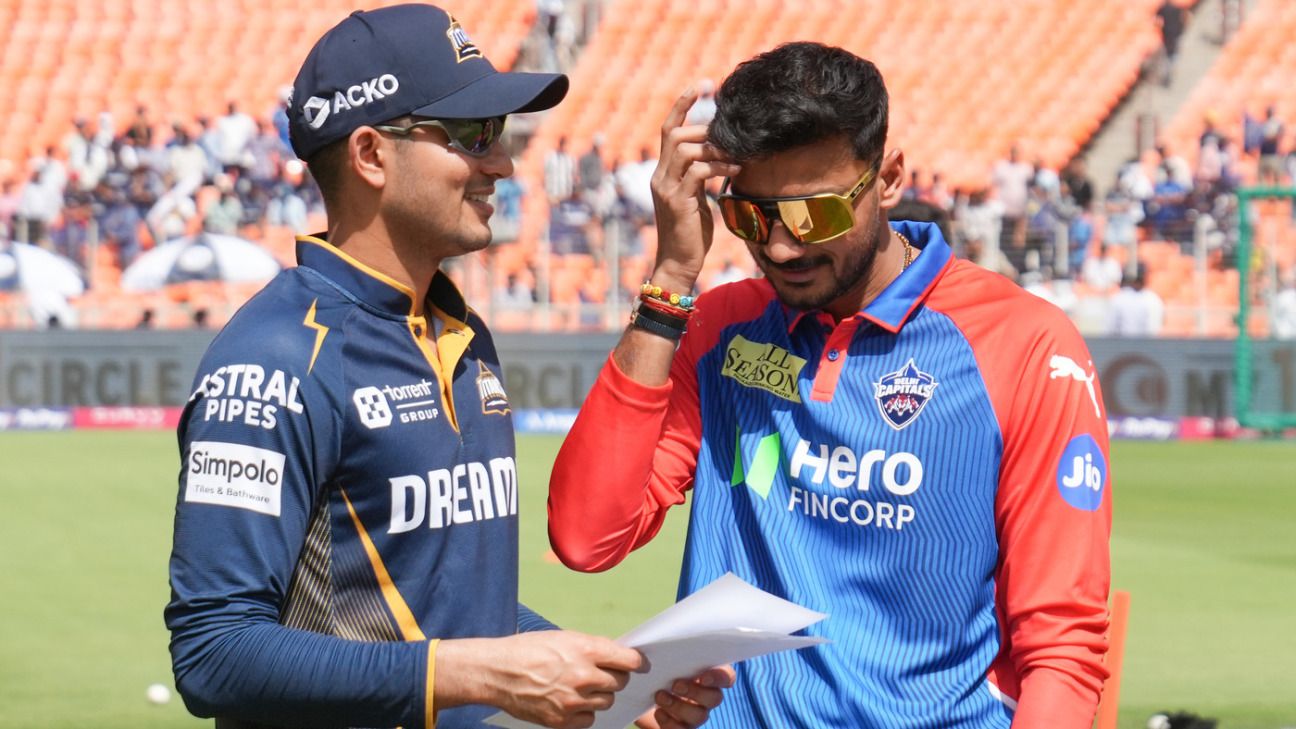 Unchanged GT opt to bowl vs DC, Gill says Rabada is expected to return ...