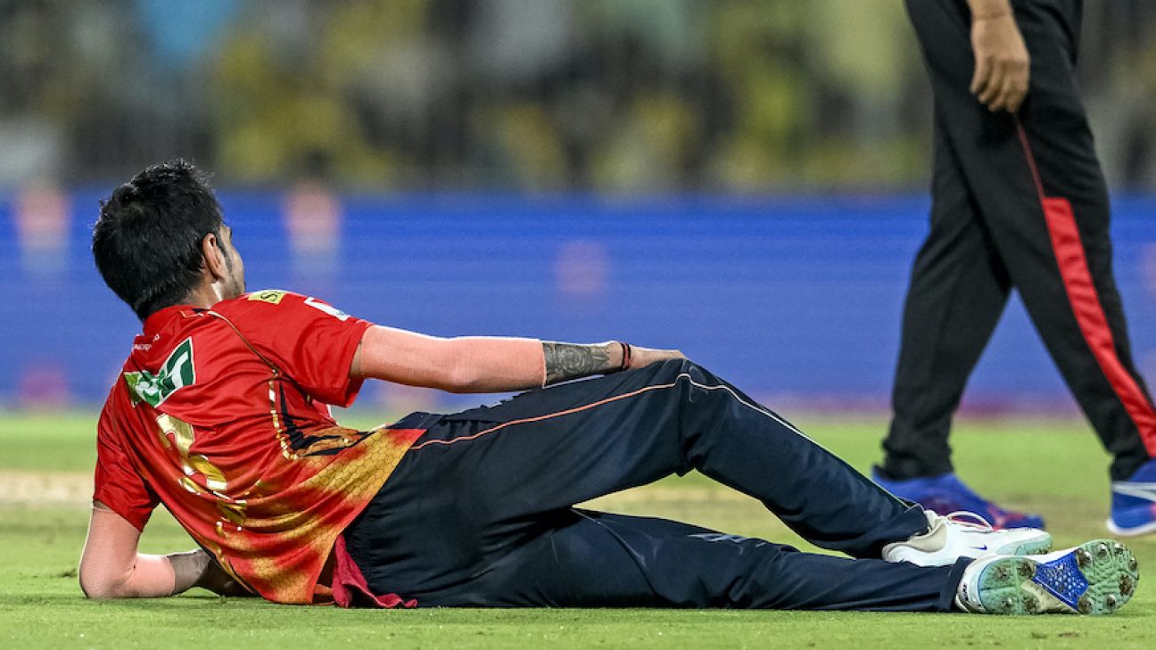 Stats - Chahal's second IPL hat-trick extends CSK's woes at home - ESPN