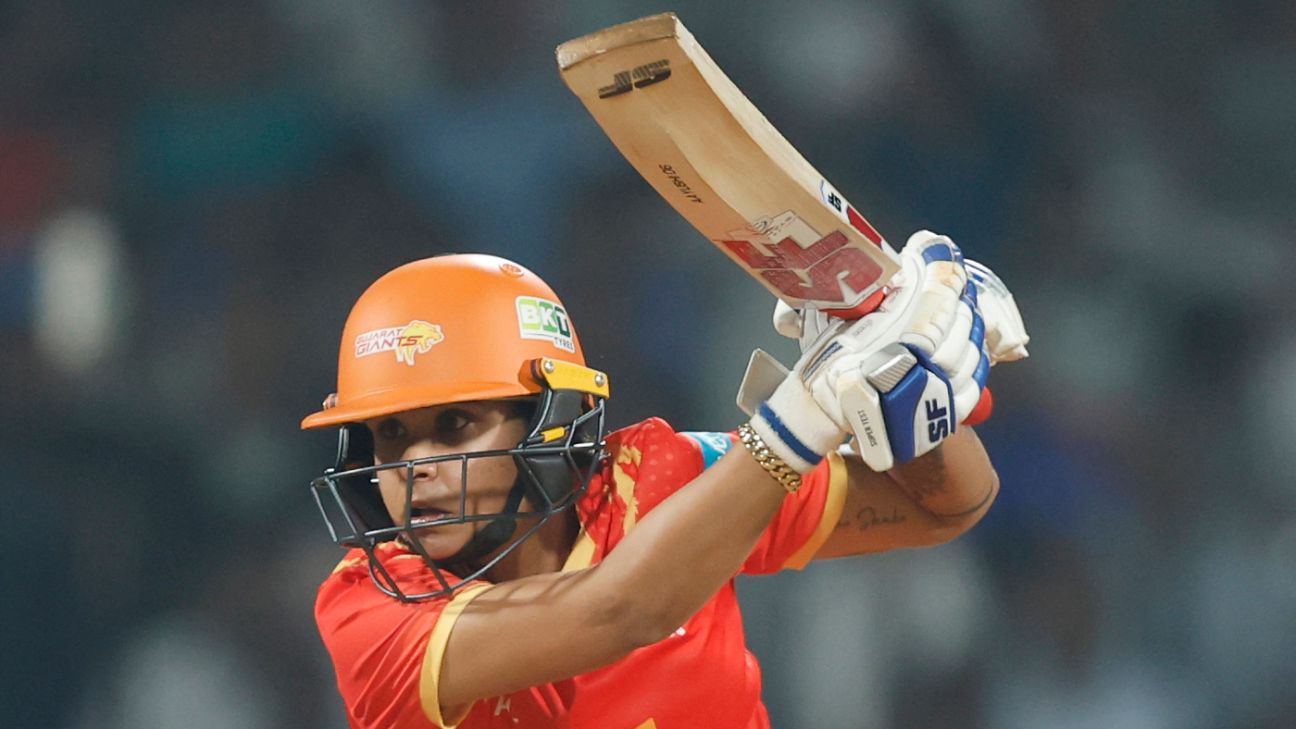 Ayushi Soni becomes first player to be retired out in WPL - ESPN