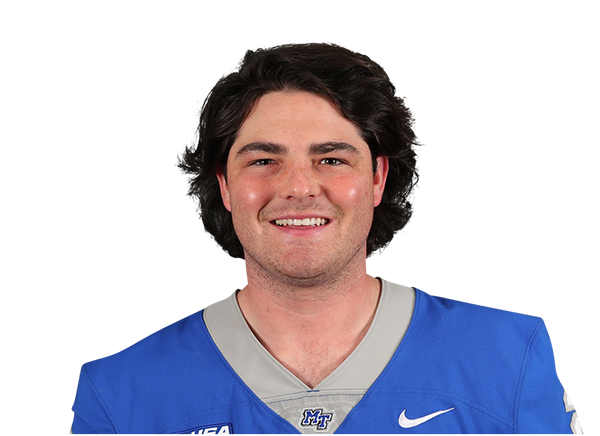 Jordan Middleton - Middle Tennessee Blue Raiders Quarterback - ESPN