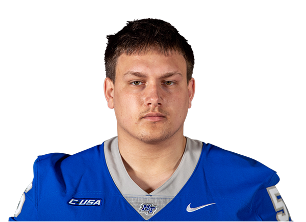 Adam Derry - Middle Tennessee Blue Raiders Offensive Lineman - ESPN