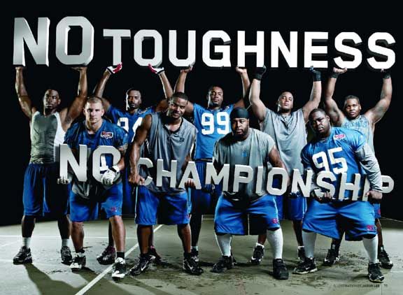 Every NFL locker room is wall papered with mottos and mantras. These ...