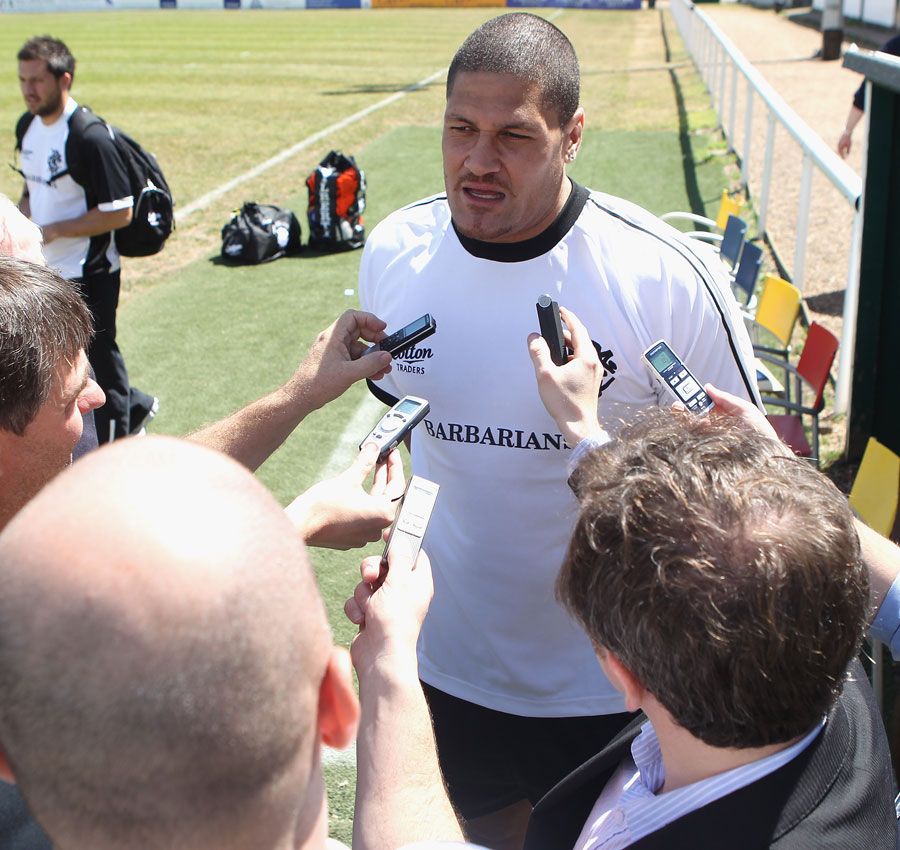 Willie Mason on bench for Baa Baas - ESPN