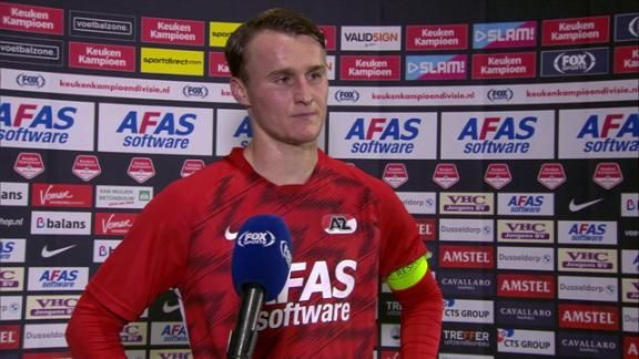 Koopmeiners: "In zo'n eerste helft word je gewoon afgepoetst" - ESPN Video