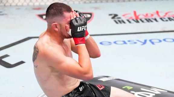 Steve García lanza un fuerte codazo para ganar en UFC Fight Night ...