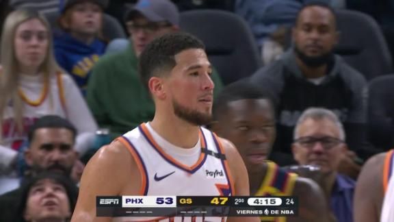 ¡Foul y cuenta! Devin Booker con la flotadora y la ventaja de Suns ...