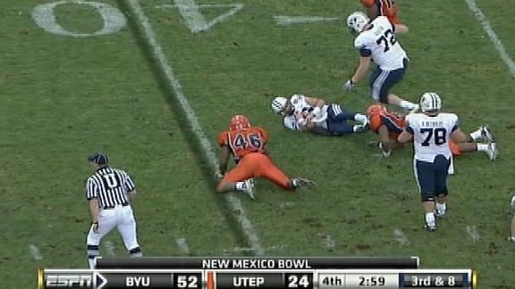 UTEP vs Brigham Young Highlight - ESPN Video