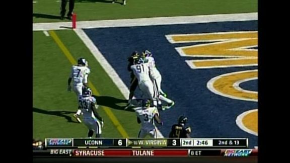 West Virginia vs Connecticut Highlight - ESPN Video