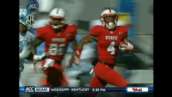 North Carolina State vs North Carolina Highlight - ESPN Video