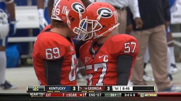 Georgia vs Kentucky Highlight - ESPN Video