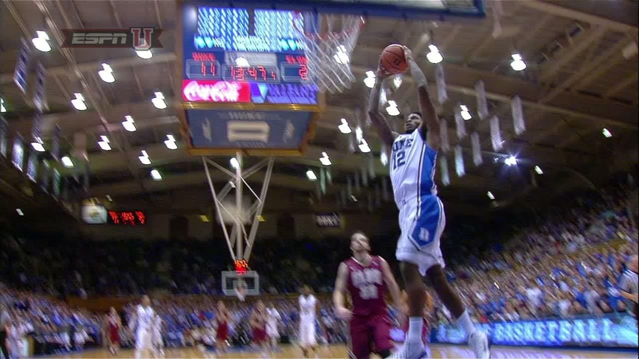1H DUKE J. Winslow made Dunk. - ESPN Video