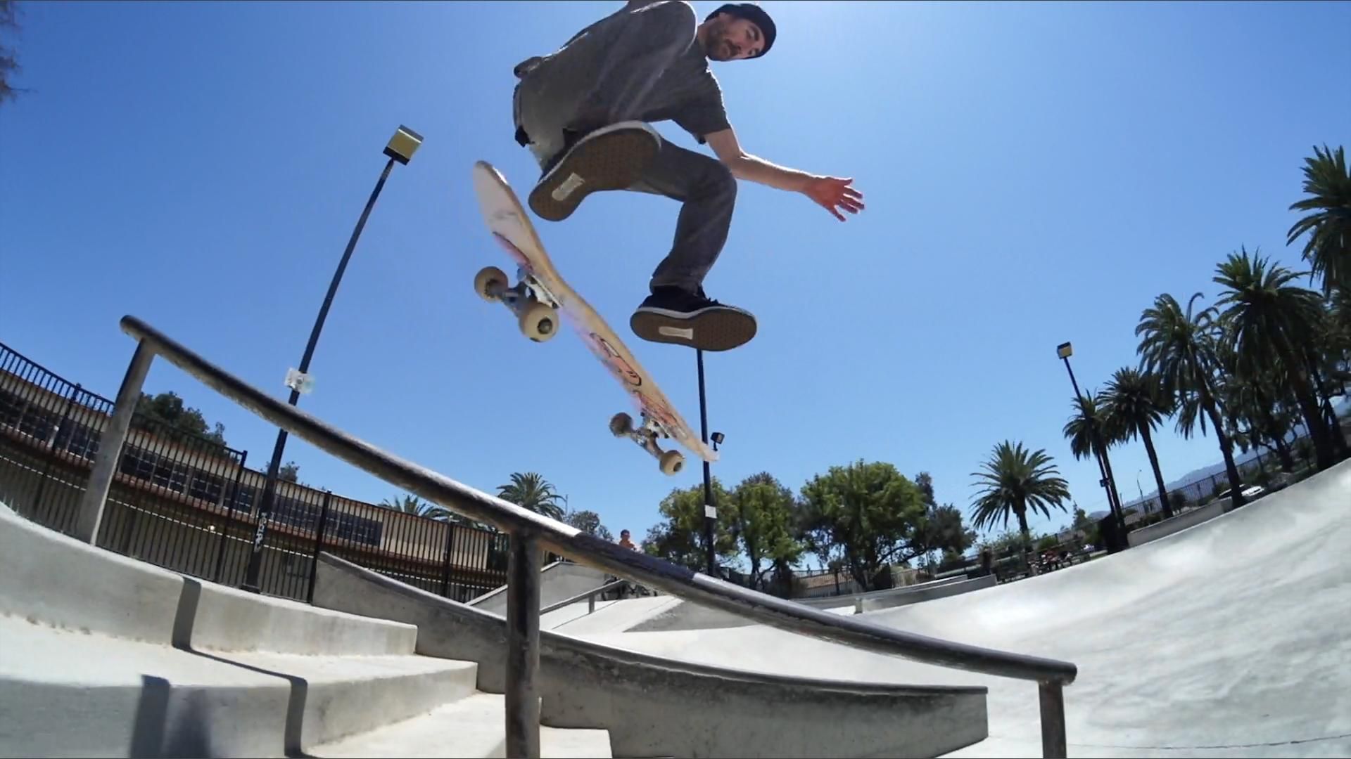 Trick Tips -- Billy Marks kickflip boardslide - ESPN Video