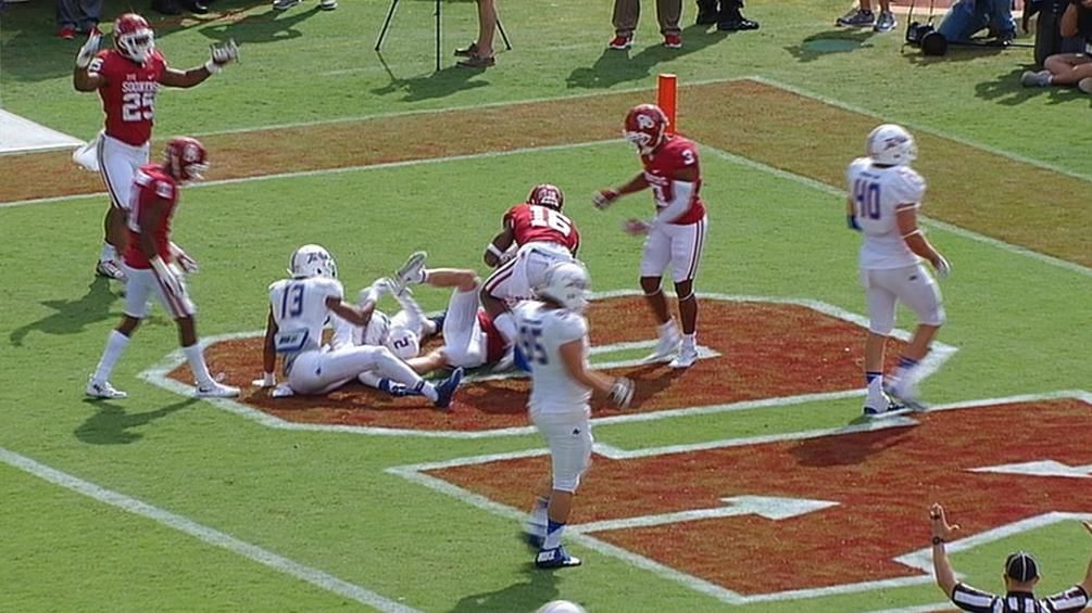 Sooners QB rushes 39 yards for TD - ESPN Video