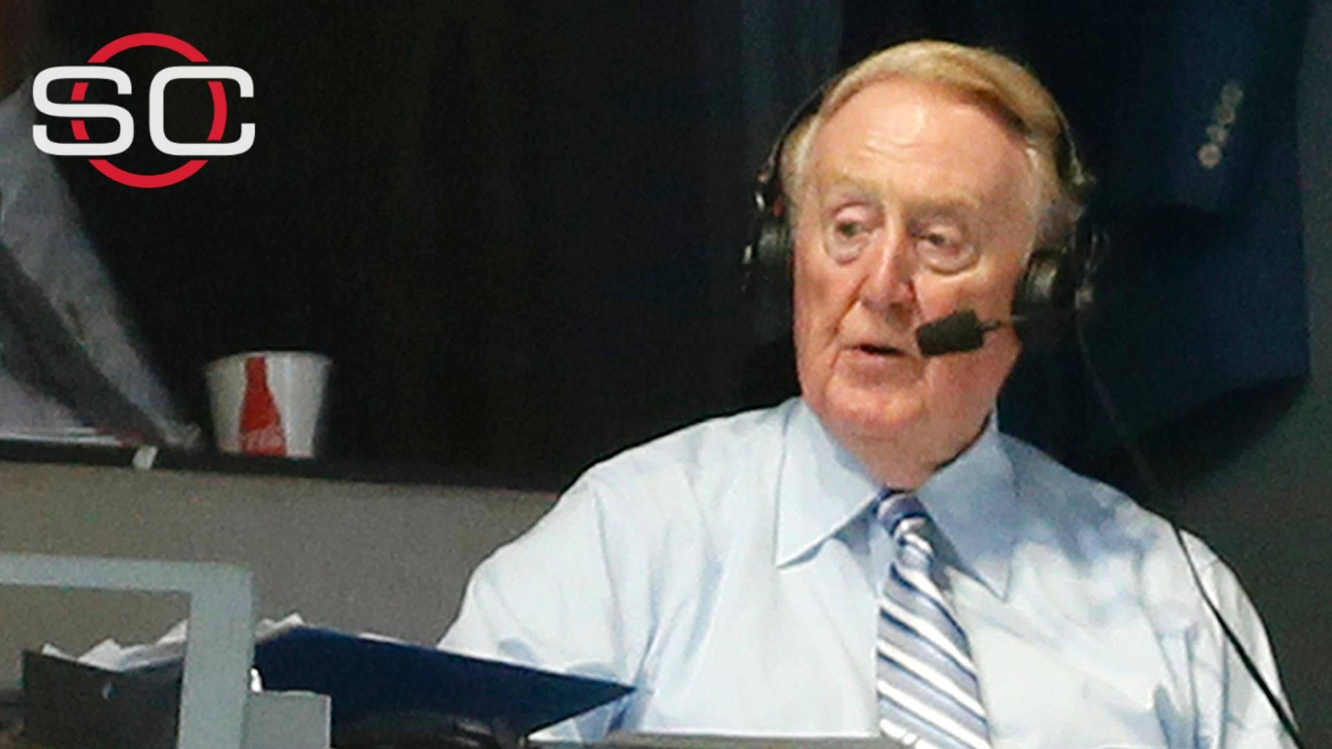 Vin Scully to miss postseason after procedure - ESPN Video