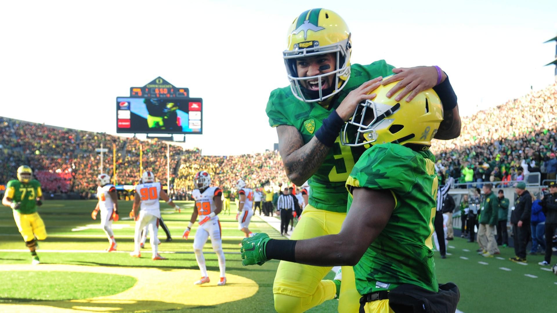 Oregon wins high-scoring affair against Oregon State - ESPN Video