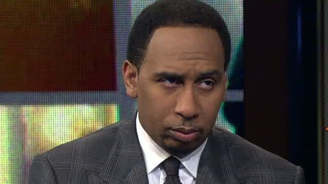 That look Stephen A. gives when he disagrees with Skip on Peyton ...