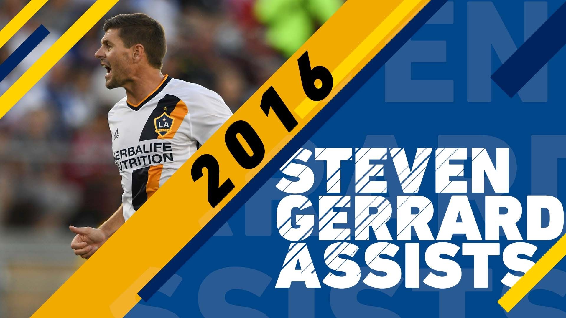 Video via MLS: Gerrard's assists in 2016 - ESPN Video