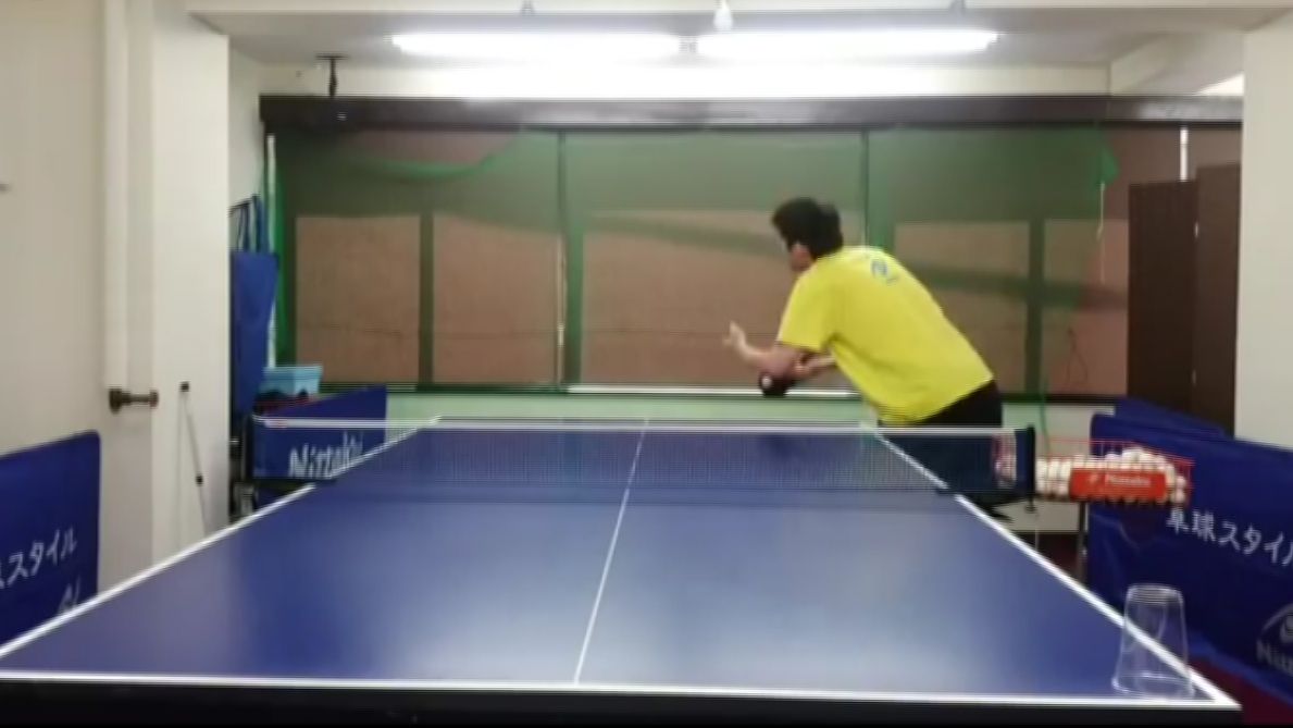 A pingpong serve you have to see to believe - ESPN Video