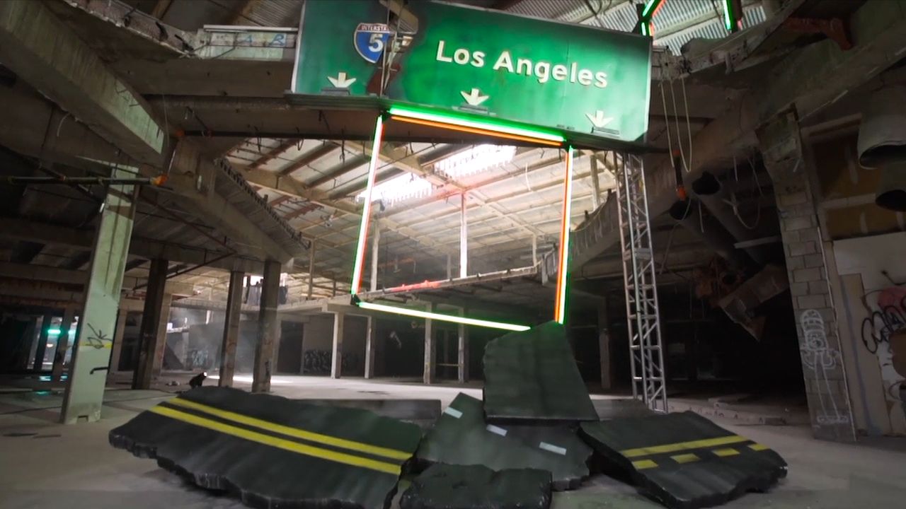 Drones take over LA - ESPN Video