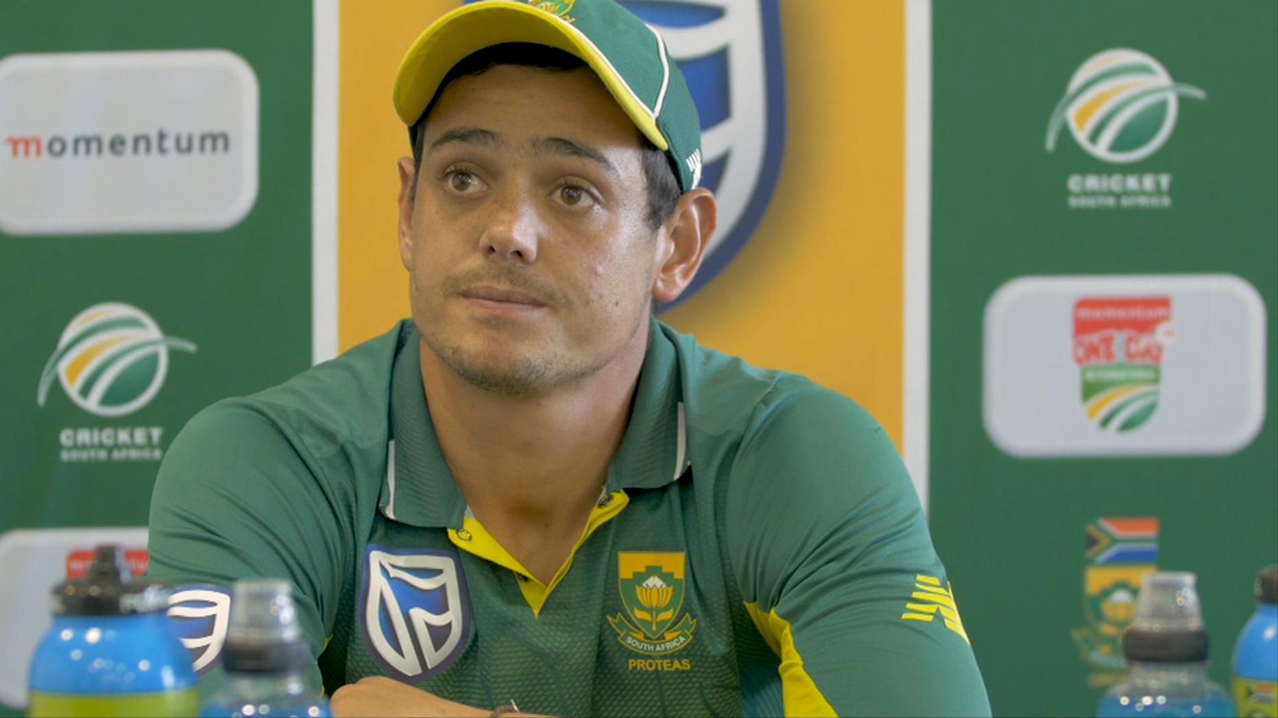 'We wanted to be ruthless' - de Kock - ESPN Video