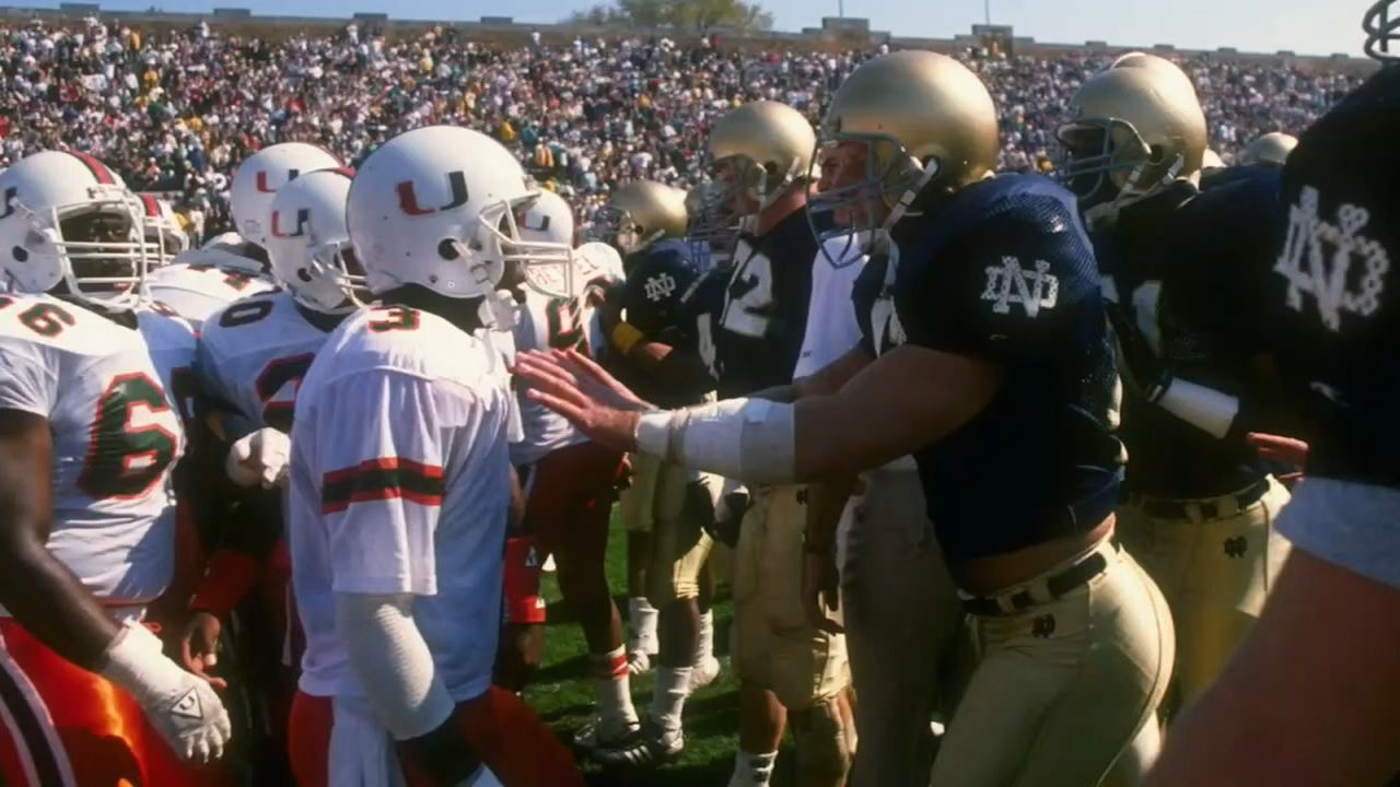 The Fight: Miami vs. Notre Dame - ESPN Video
