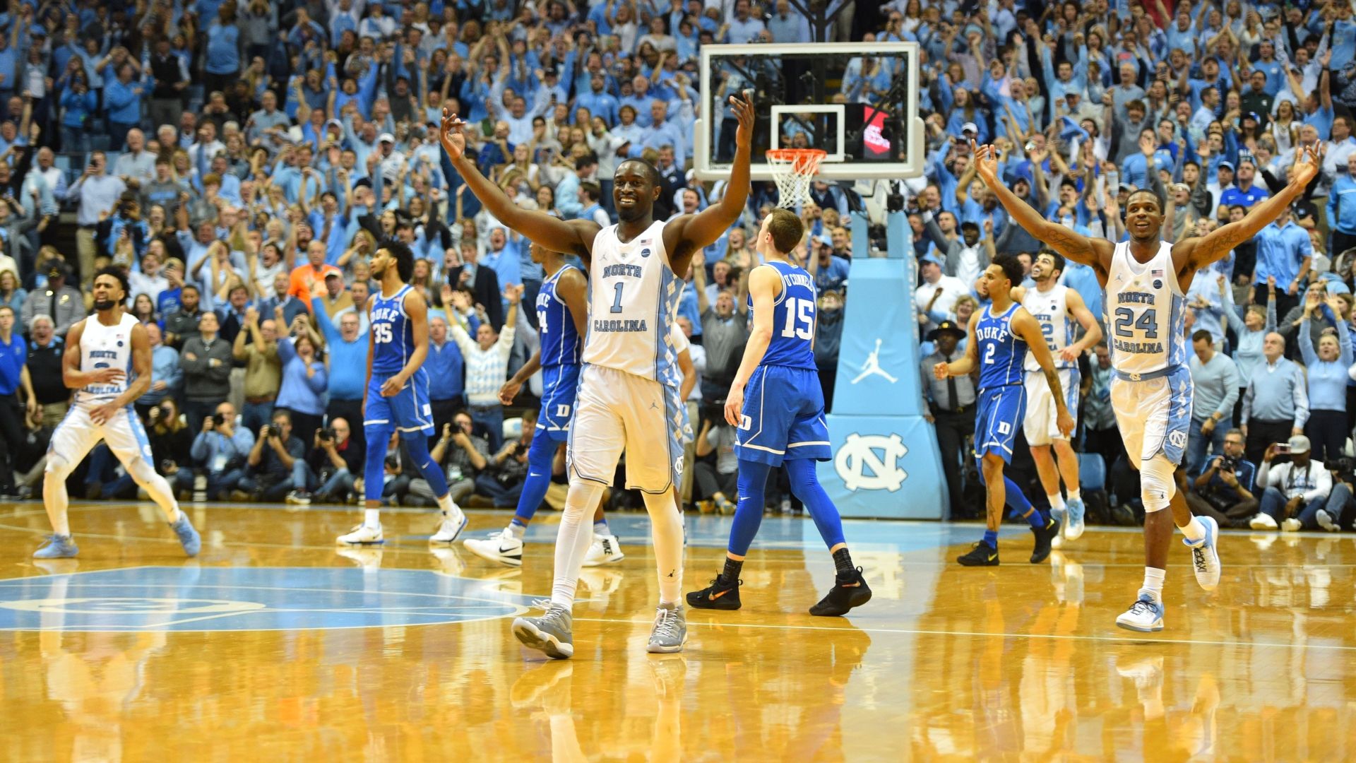 UNC uses big second half to topple Duke - ESPN Video